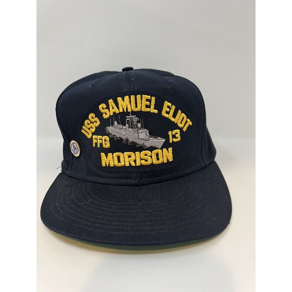 HNP | Accessories | Uss Samuel Eliot Morison Ffg3 Ship Hat With Pin ...